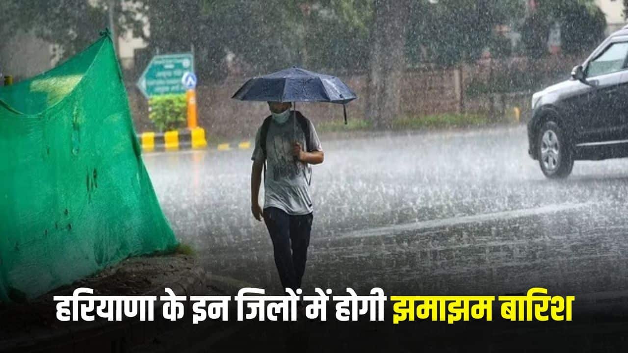 Haryana Weather Update: हरियाणा के इन जिलों में आज बारिश का अलर्ट ...