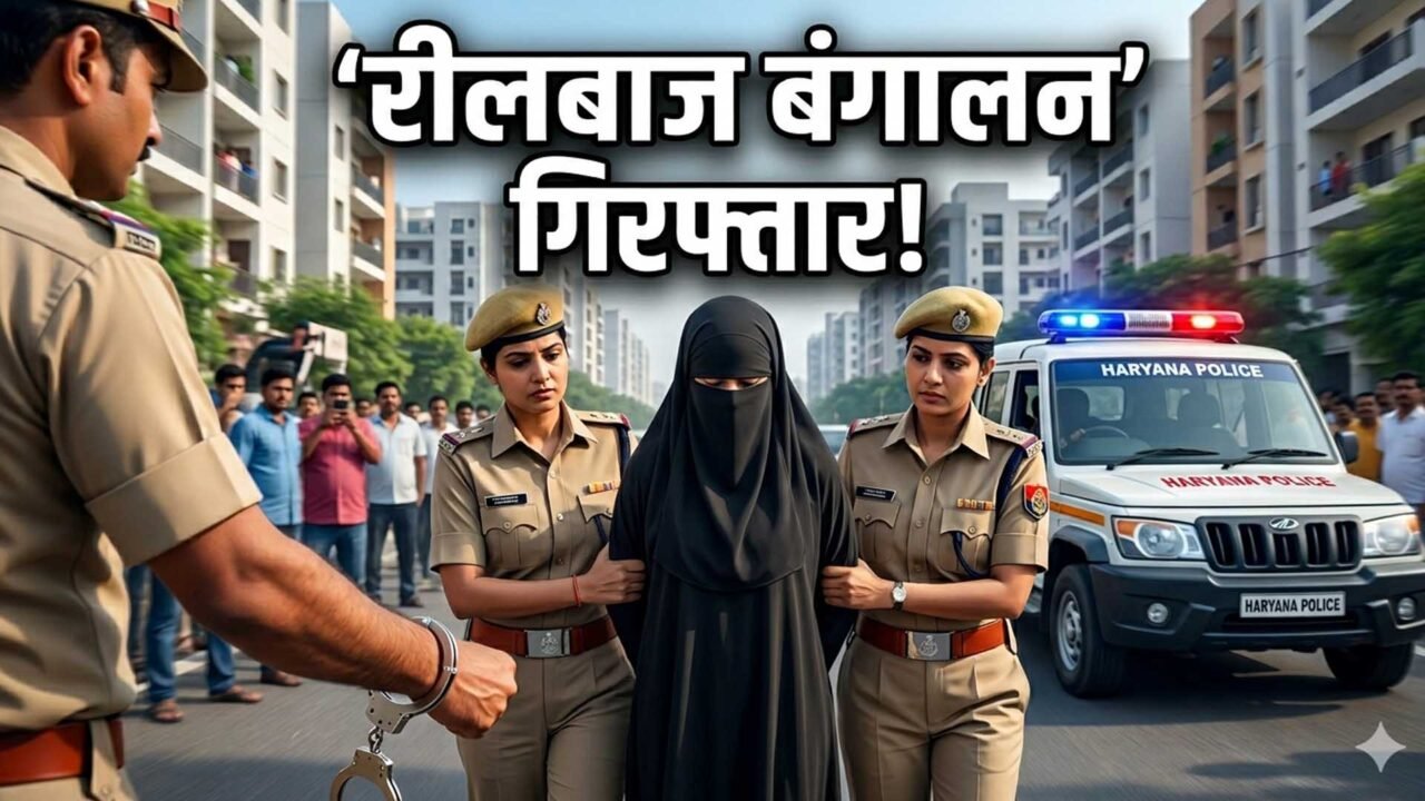 Woman Arrest: 'रीलबाज बंगालन' गिरफ्तार! वायरल वीडियो में गोमांस पकाकर ...